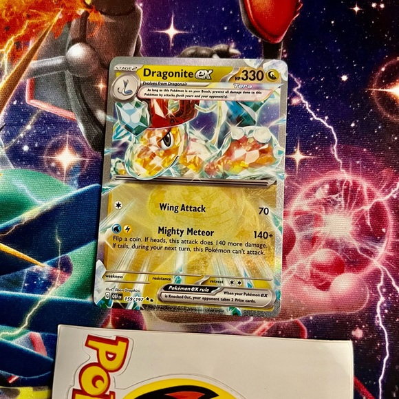 Pokemon | Other | Pokmon Dragonite Ex Card Obsidian Flames | Poshmark